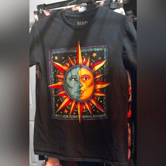 MAD Engine | Tops | Mad Engine Black Solar Duality Tshirt | Poshmark
